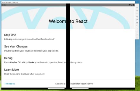 build react native apps for microsoft surface duo