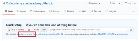 creating a website on github pages codecademy