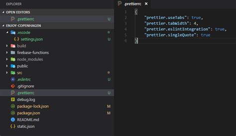 prettier tabwidth not working · issue 340 · prettier