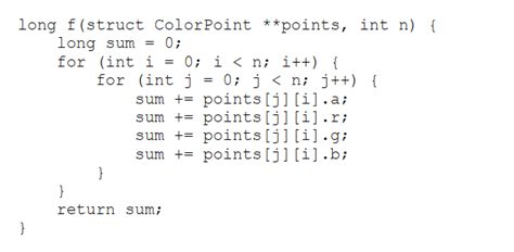 solved c 20 consider following c code struct color point create2