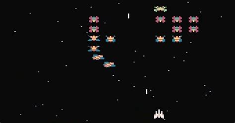 indie retro news galaga an arcade classic as an early atari xl xe