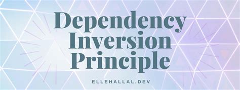 what is the dependency inversion principle