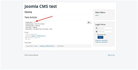 j3 x adding custom fields integer field joomla documentation