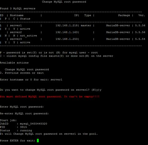 set password for root mysql