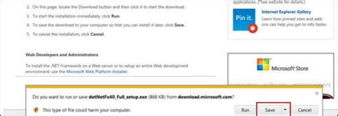installing microsoft framework 4 0