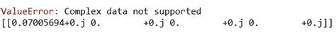 Valueerror Math Domain Error