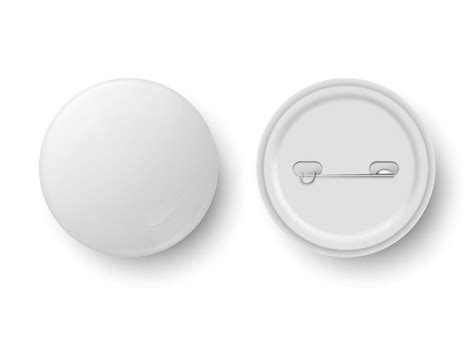 Circle Button Badge Round Pinned Badges Tag Metal Pinback Buttons And