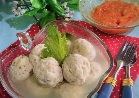 Resep Bakso Ayam Homemade Oleh Dika Noveri Cookpad