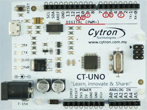 using mdd10a with arduino uno tutorial by cytron