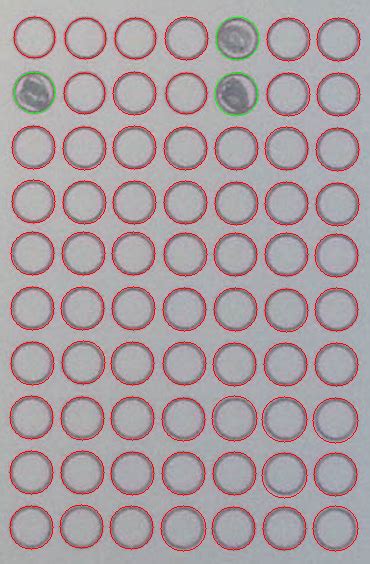 [solved] remove circles using opencv opencv