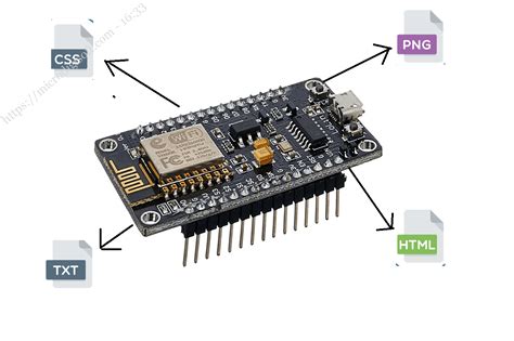 esp8266 nodemcu web server using littlefs flash file system