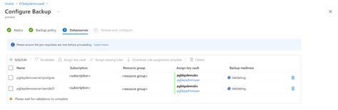 back up azure database for postgresql azure backup microsoft learn