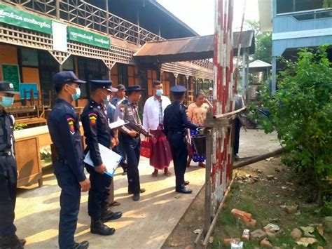 လက်ပံတန်းမြို့နယ်တွင် တက္ကသိုလ်ဝင်တန်းဖြေဆိုမည့် စာစစ်ဌာနများအား