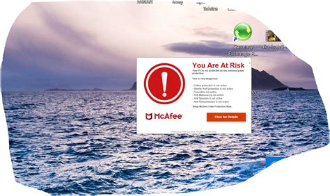 how to remove false mcafee pop up microsoft community