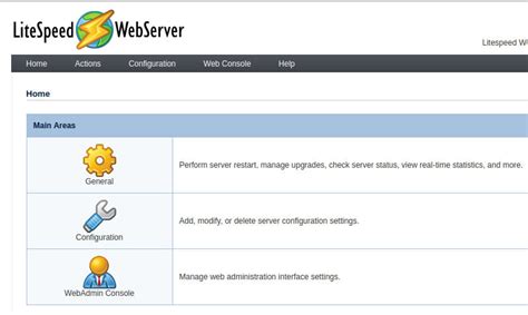 litespeed web server default password uii app