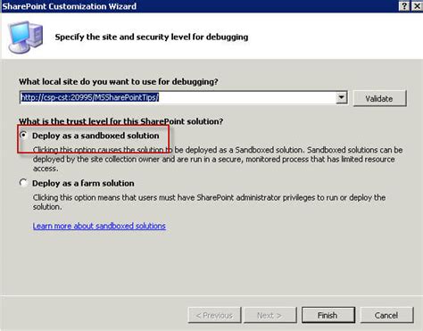 creating sharepoint 2010 visual webparts part 2 sandbox solutions