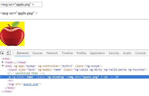 javascript xss vurnability exploiting in angularjs simple example