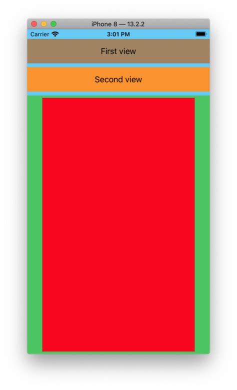 swift inconsistent autolayout behavior between interface builder and