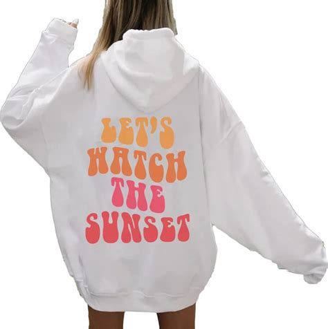 Lets Watch The Sunset Sweatshirt Lets Watch The Sunset