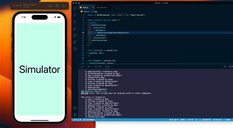 react native simulator 이용하기