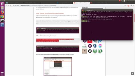 how to download and install sublime 3 on ubuntu 16 04
