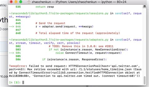 mac下jupyter notebook ipython如何访问twitter · issue 1065
