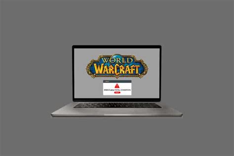 how to fix wow error 134 fatal condition techcult