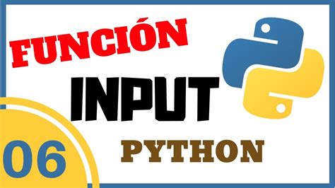 🤔 entrada de datos función input en python desde cero 👉 [n° 006] youtube