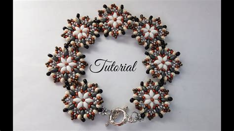Diy Flower Bracelet Tutorial Youtube