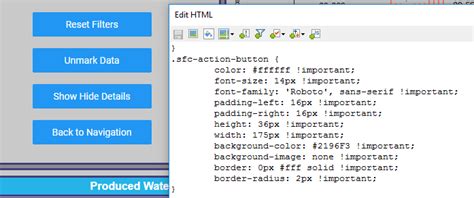 inspect html to find spotfire css classes the analytics corner