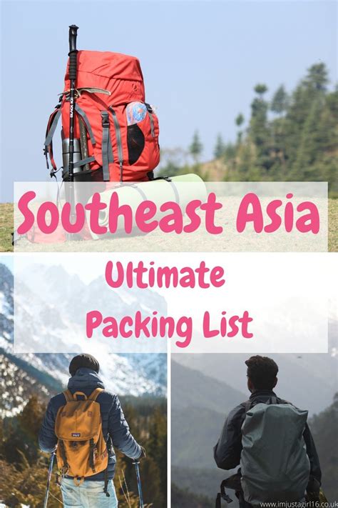 Southeast Asia Packing List Essentials Ultimate Packing Guide For