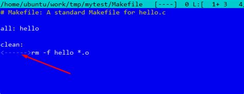 c makefile 4 missing separator stop stack overflow