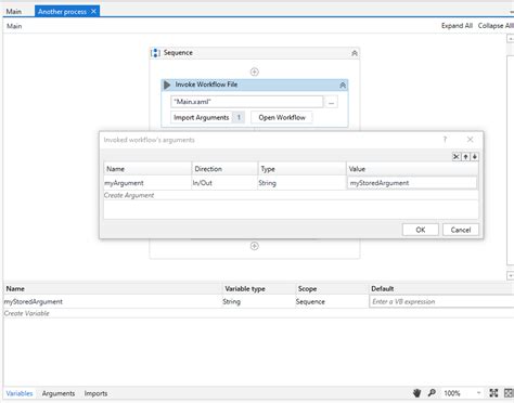 arguments invoke workflow file not working help uipath community