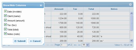 wiki show hide columns jqgrid wiki