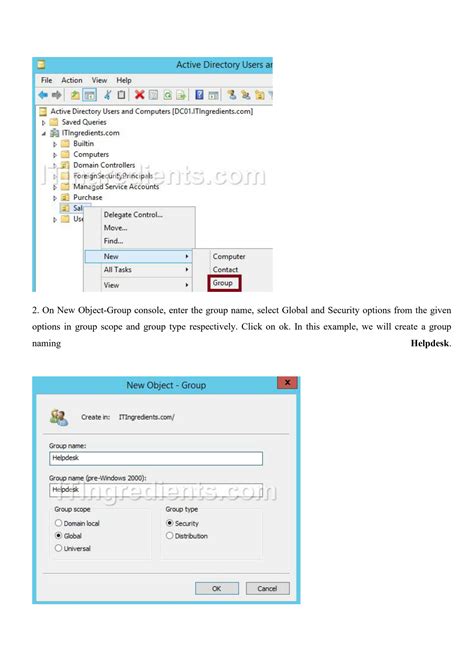 Solution Implement Group Policy General Steps Requirements Group