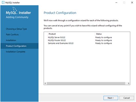 mysql installation prwatech