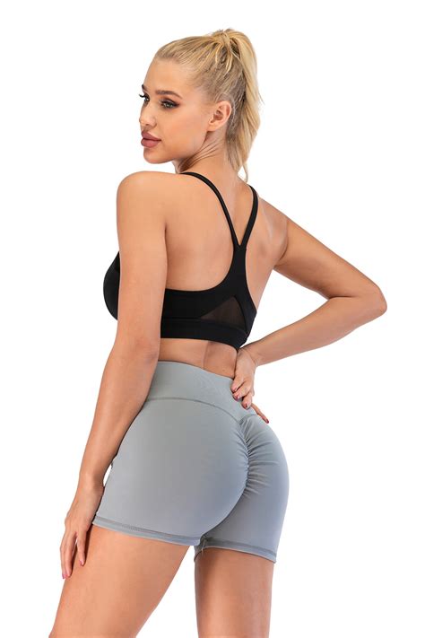 Women Sexy Yoga Leggings High Waist Workout Shorts Buy High Waisted