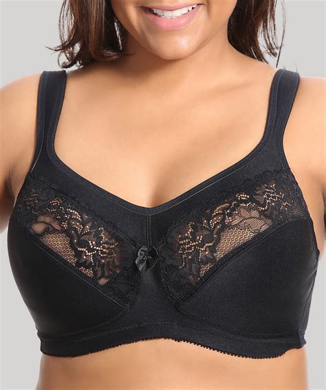 Delimira Womens Minimizer Bra Unlined Full Figure Support Plus Size
