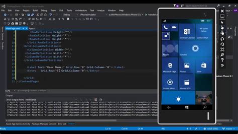 13 xamarin form grid العرض الشبكي youtube