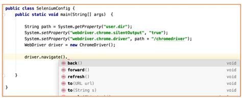 selenium webdriver navigation commands difference