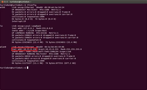 network setup — turtlebot tutorials 0 5 1 documentation