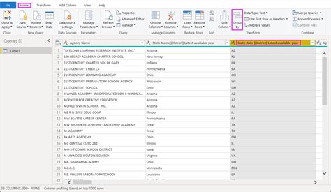 perform common query tasks in power bi desktop power bi microsoft docs