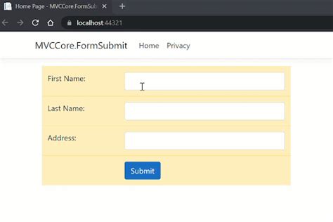 form submit post example in asp net core mvc coreprogram request with