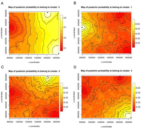 Bayesian Spatial Assignment Geneland Of Xyela Concava Populations To