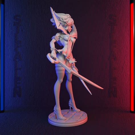 Ryuko Matoi 3d Printable Stl File Instant Download Fast And Etsy