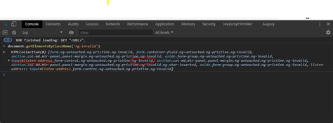 how to find the invalid controls in angular v2 onwards reactive form