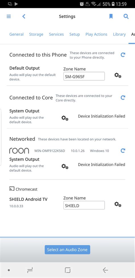 device failed to initialize support roon labs community