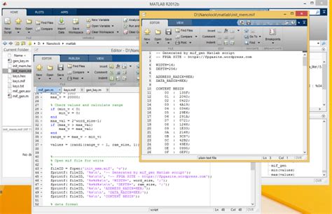mif gen a matlab utility