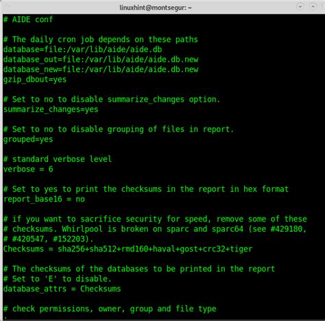 setup and configure debian linux install advanced intrusion detection