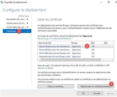 rds farm configure ssl certificates rdr it